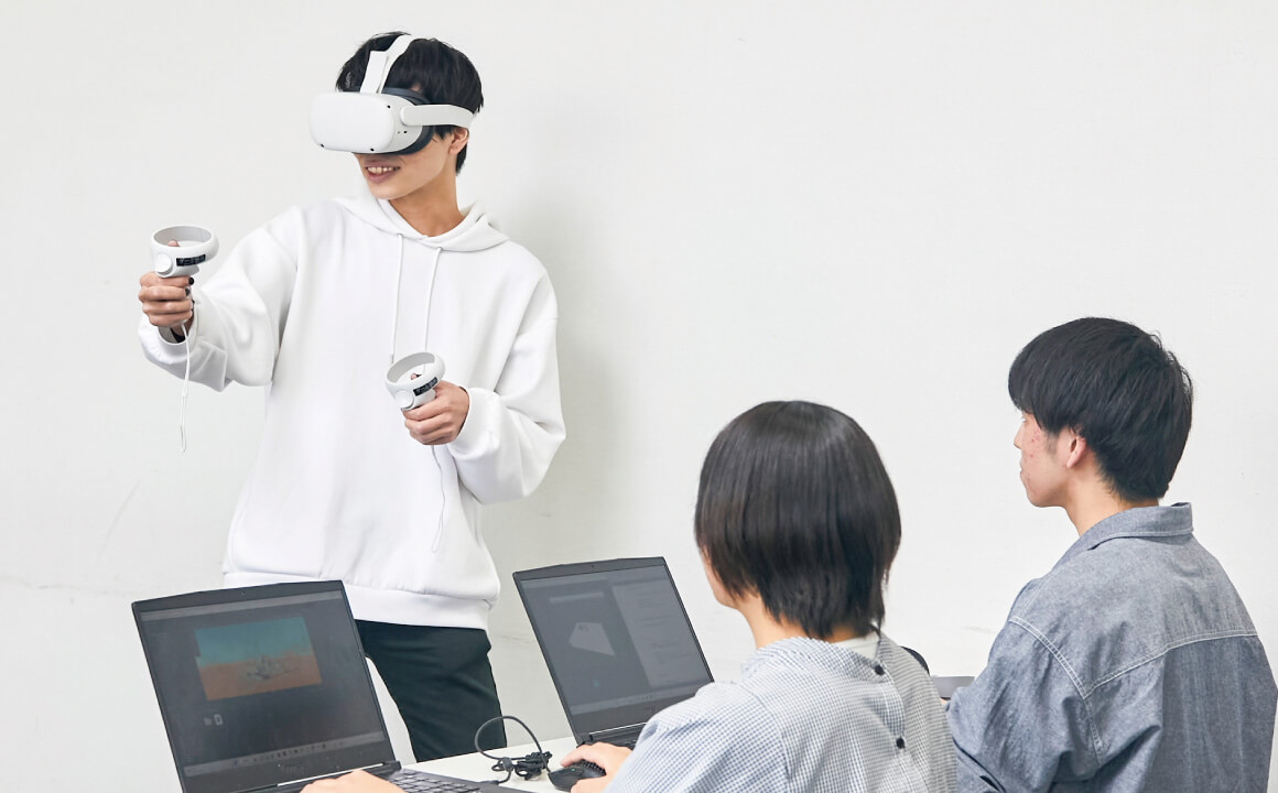 ゲームクリエイター学科 VRクリエイターコース｜OIC｜専門学校 岡山情報ビジネス学院｜岡山県認可の総合専門学校